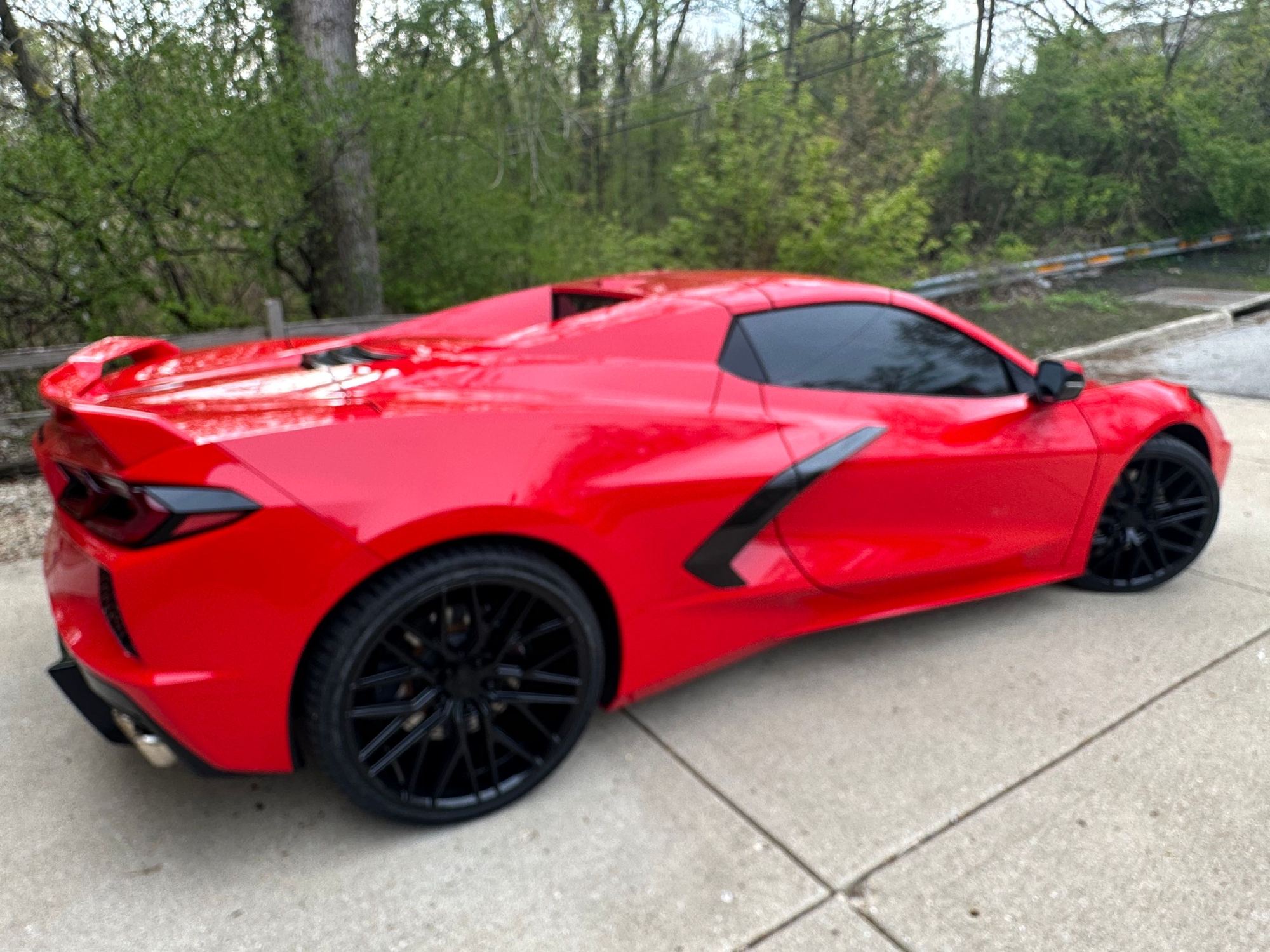 2023 3lt torch red convertible - CorvetteForum - Chevrolet Corvette ...
