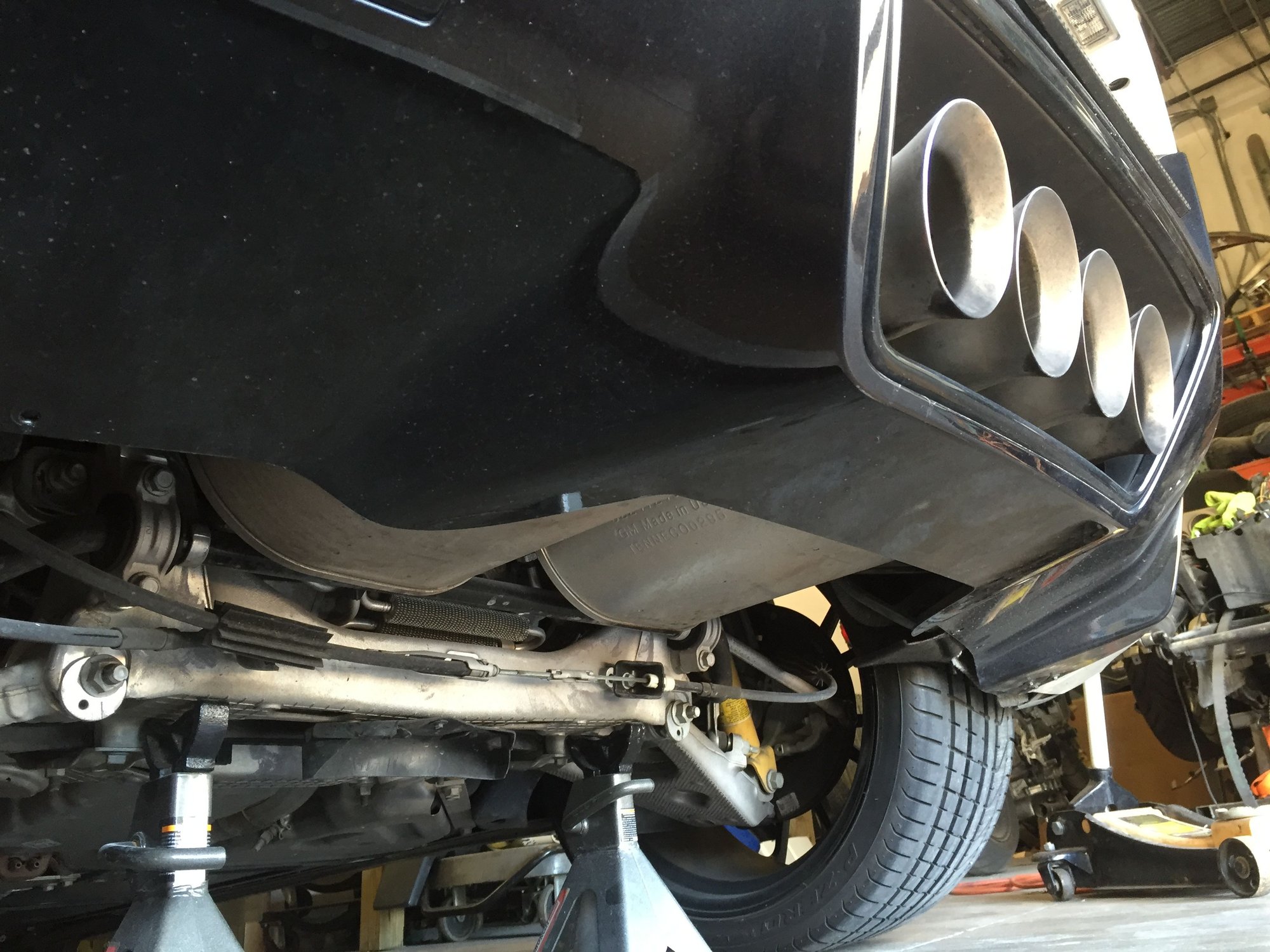 C7 muffler delete with stock tips and NPP valves - CorvetteForum ...