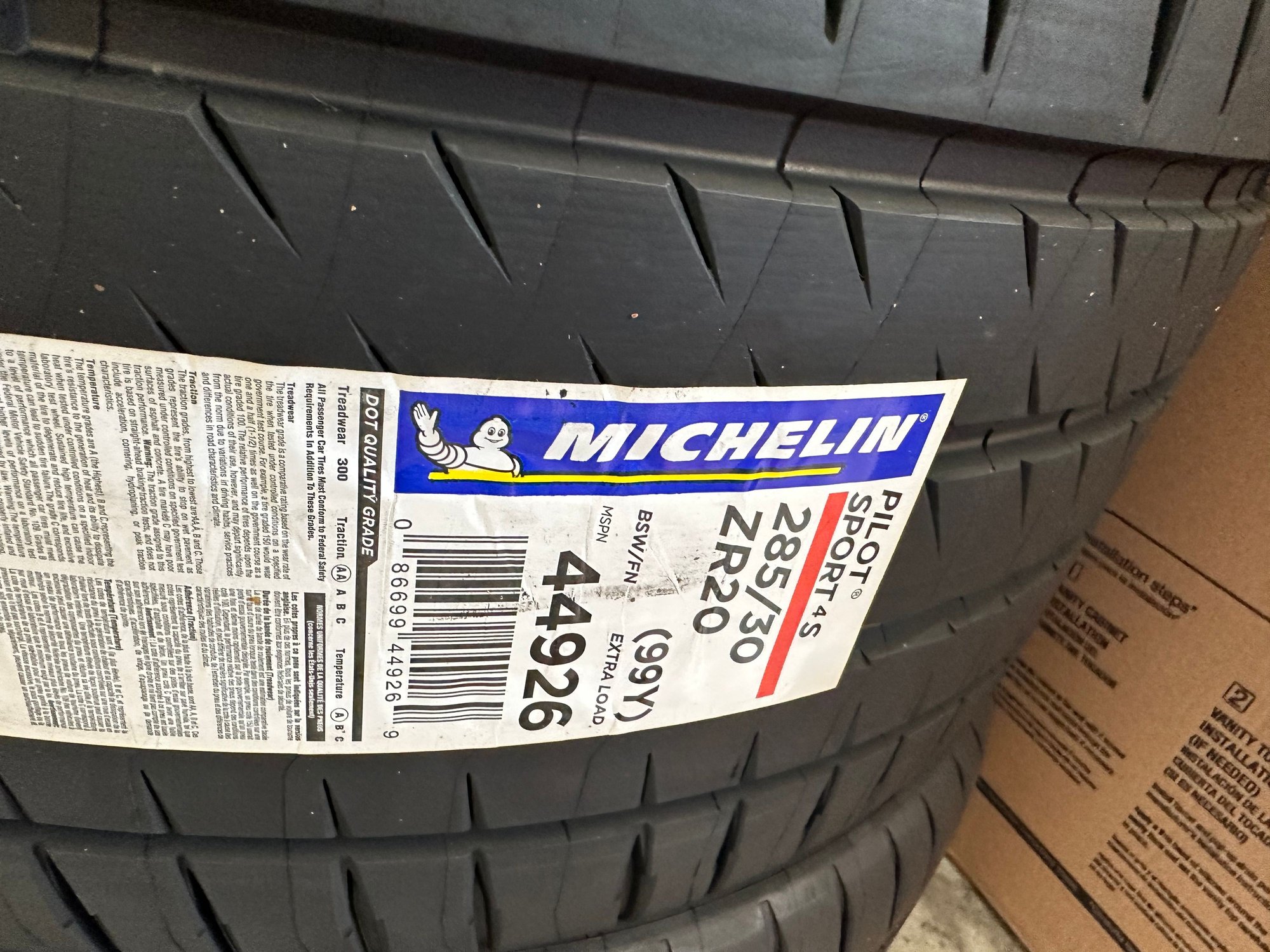 FS (For Sale) 285/30-20 and 325/25/21. Michelin Pilot Sport Tires ...