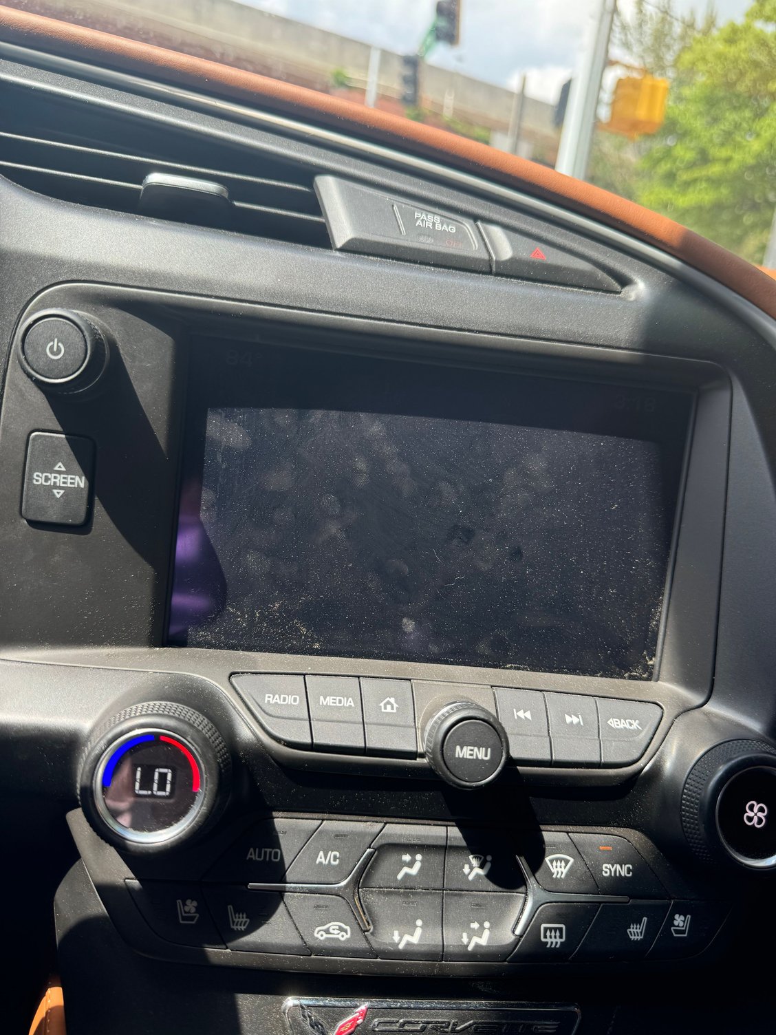 C7 Gear shifter lights aren’t working, information screen very dim ...