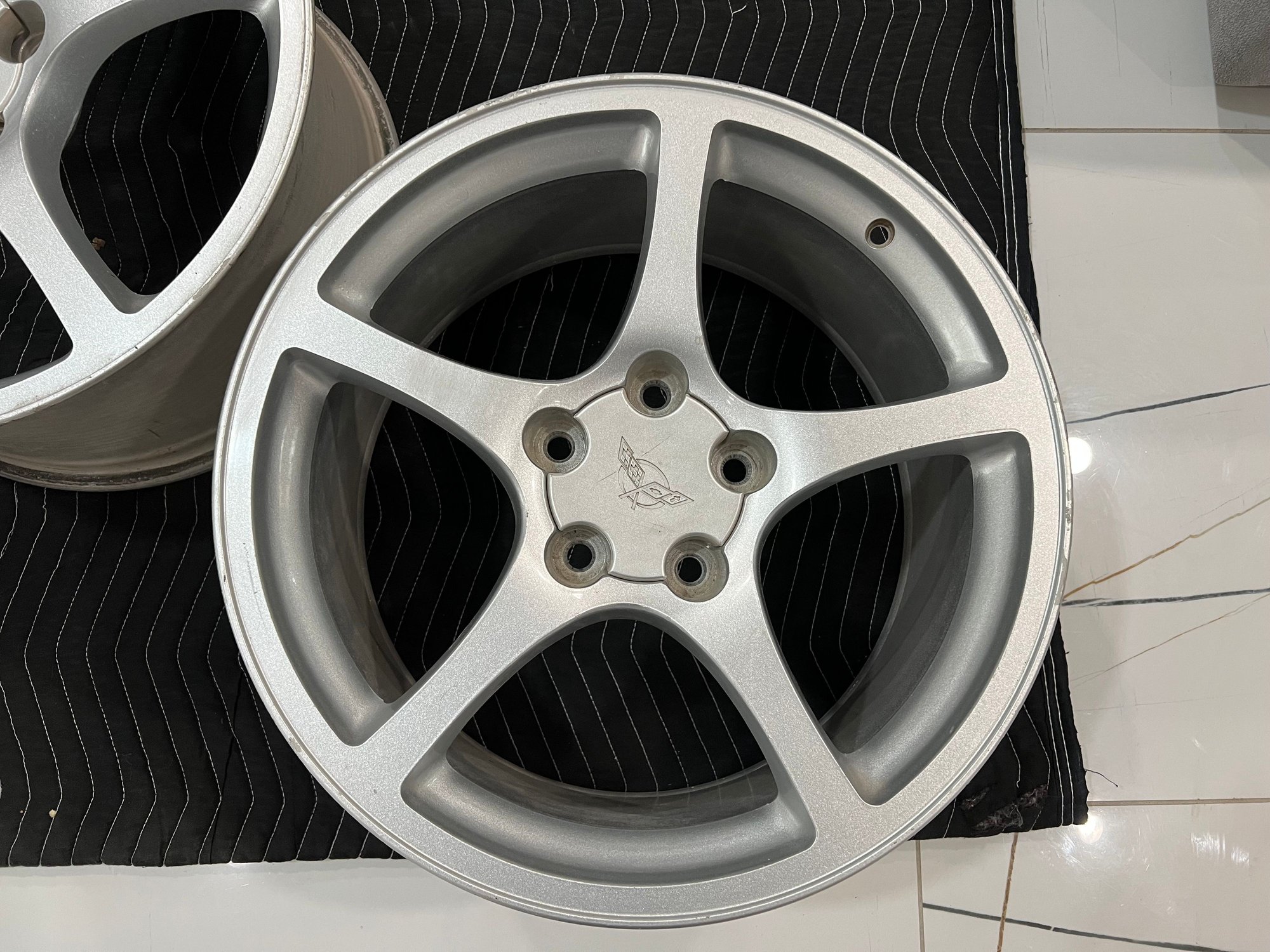 FS (For Sale) Full set of OEM Silver Speedline C5 Staggered Wheels ...