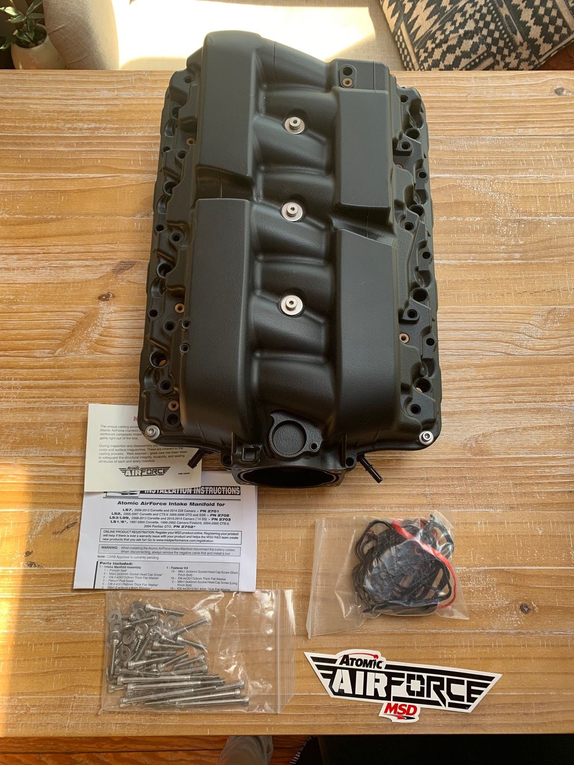 FS (For Sale) New Mamo ported LS7 MSD intake + Short runner mod ...