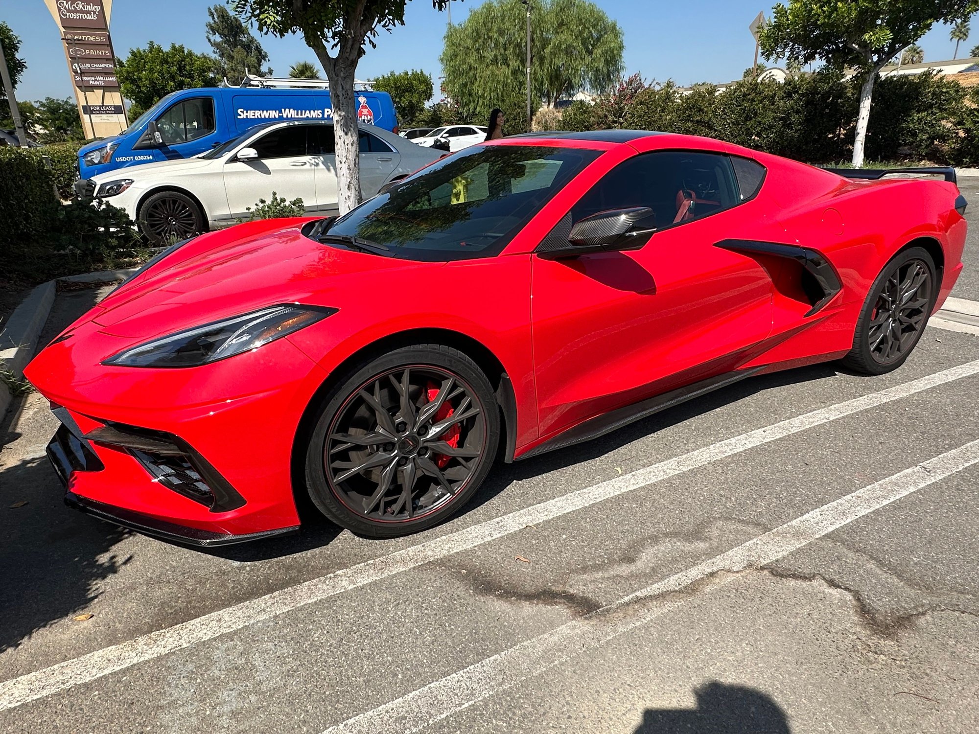 This Torch Red C8 really gets noticed. WOW! - CorvetteForum - Chevrolet ...