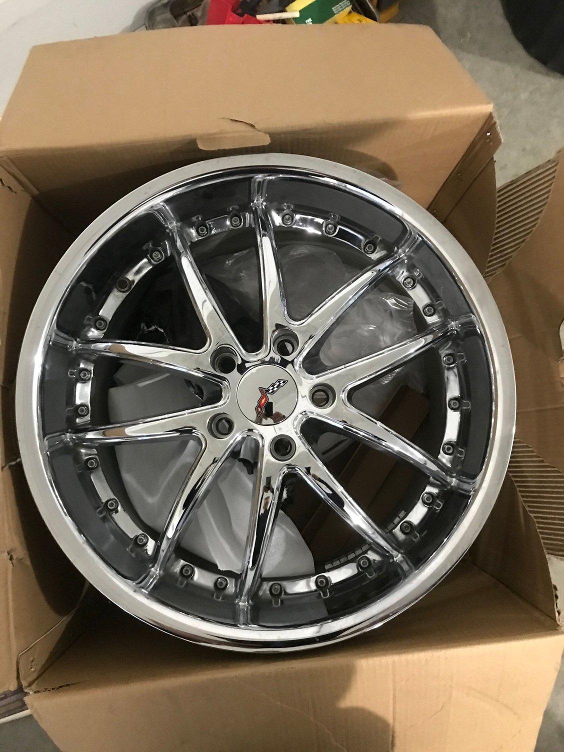 FS (For Sale) 18x8.5/19x10 Chrome SR1 wheels - CorvetteForum ...