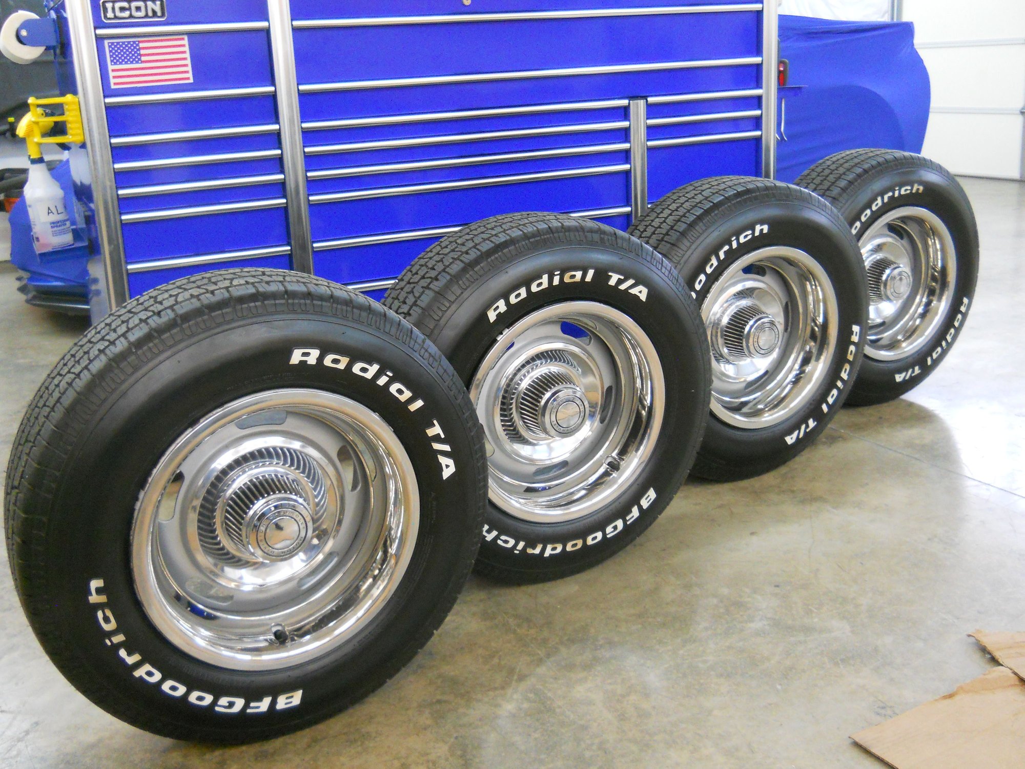 FS (For Sale) SOLD Corvette Rally Wheels - CorvetteForum - Chevrolet ...