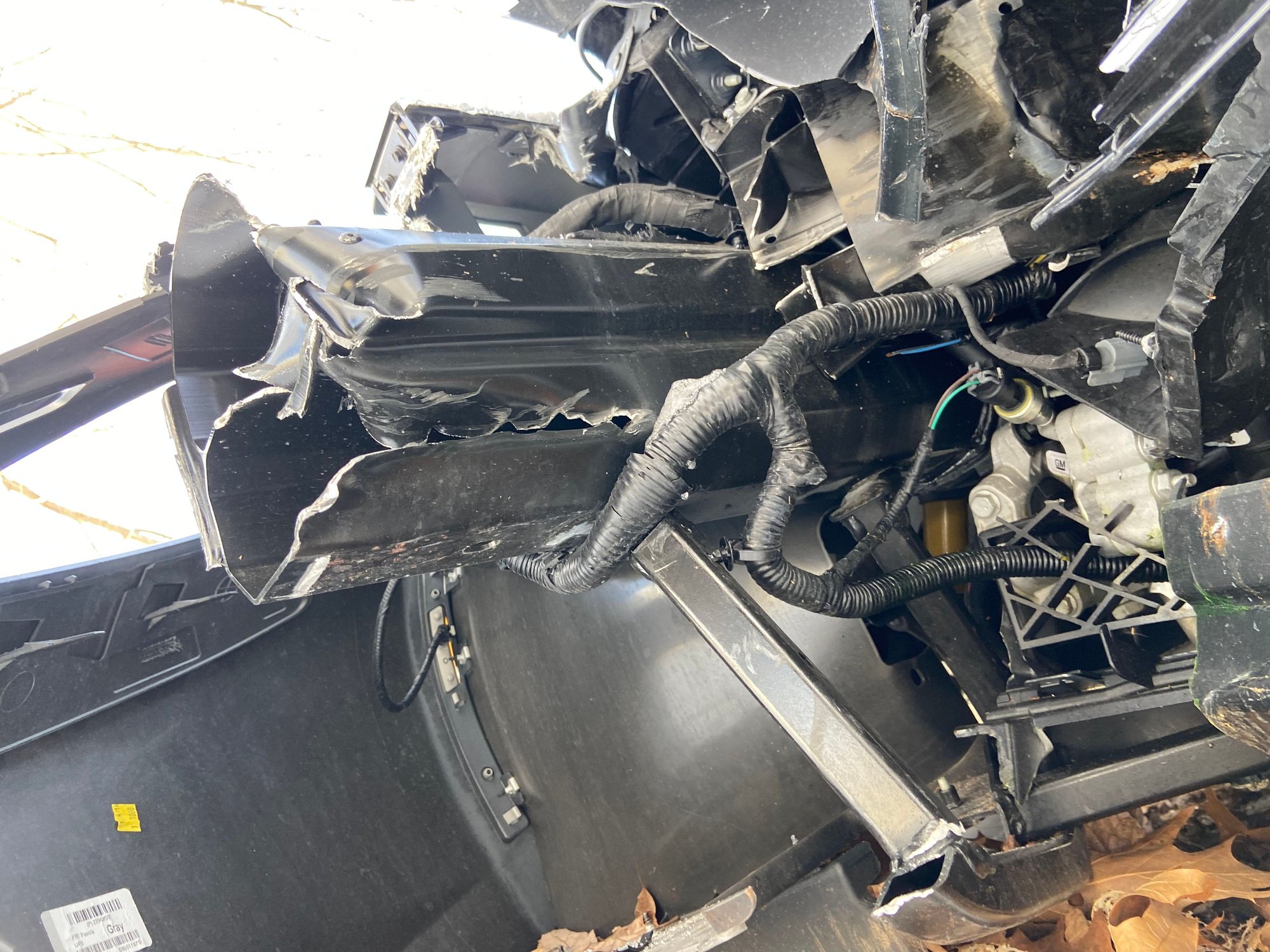 Front end / frame extension damage and repair - CorvetteForum ...