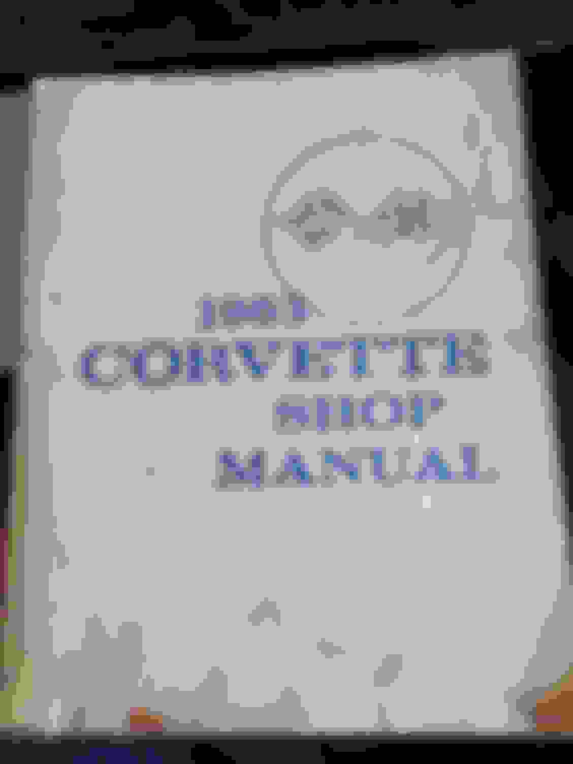C2 Fun find - '63 shop manual - CorvetteForum - Chevrolet Corvette ...