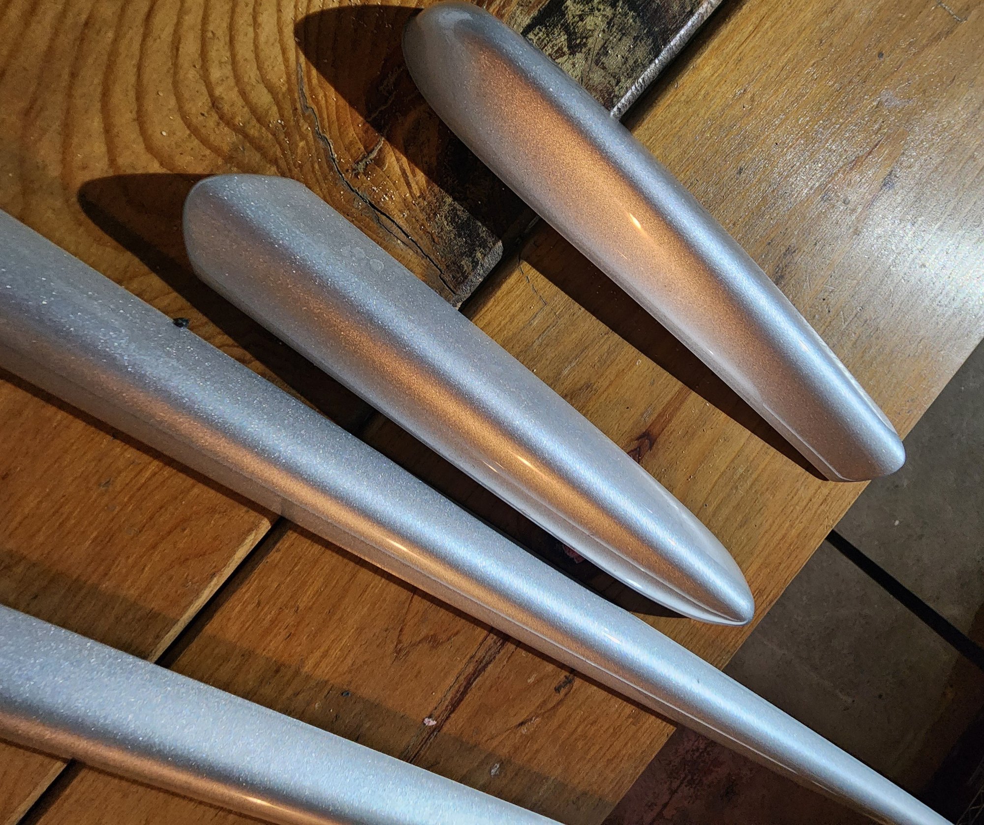 FS (For Sale) C5 Corvette Body Side Moldings (Galaxy Silver Metallic ...