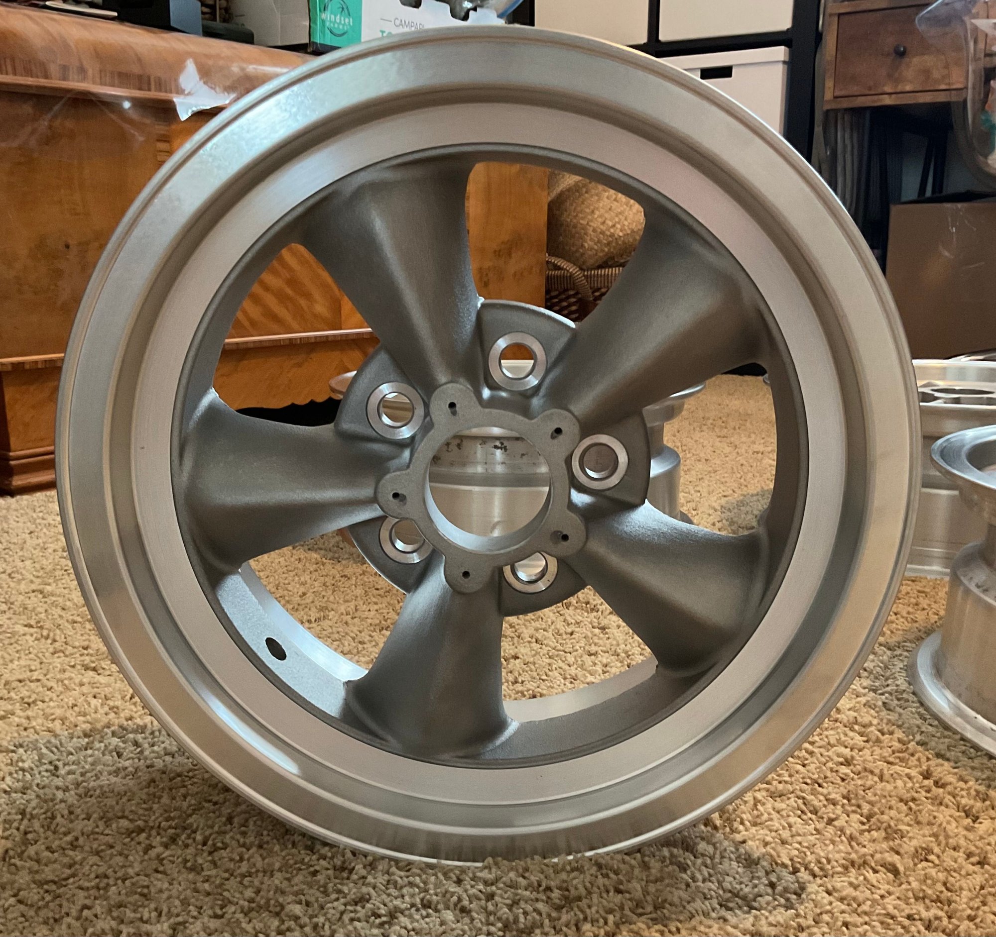 Freshly restored American Racing Torq Thrust D style wheels ...