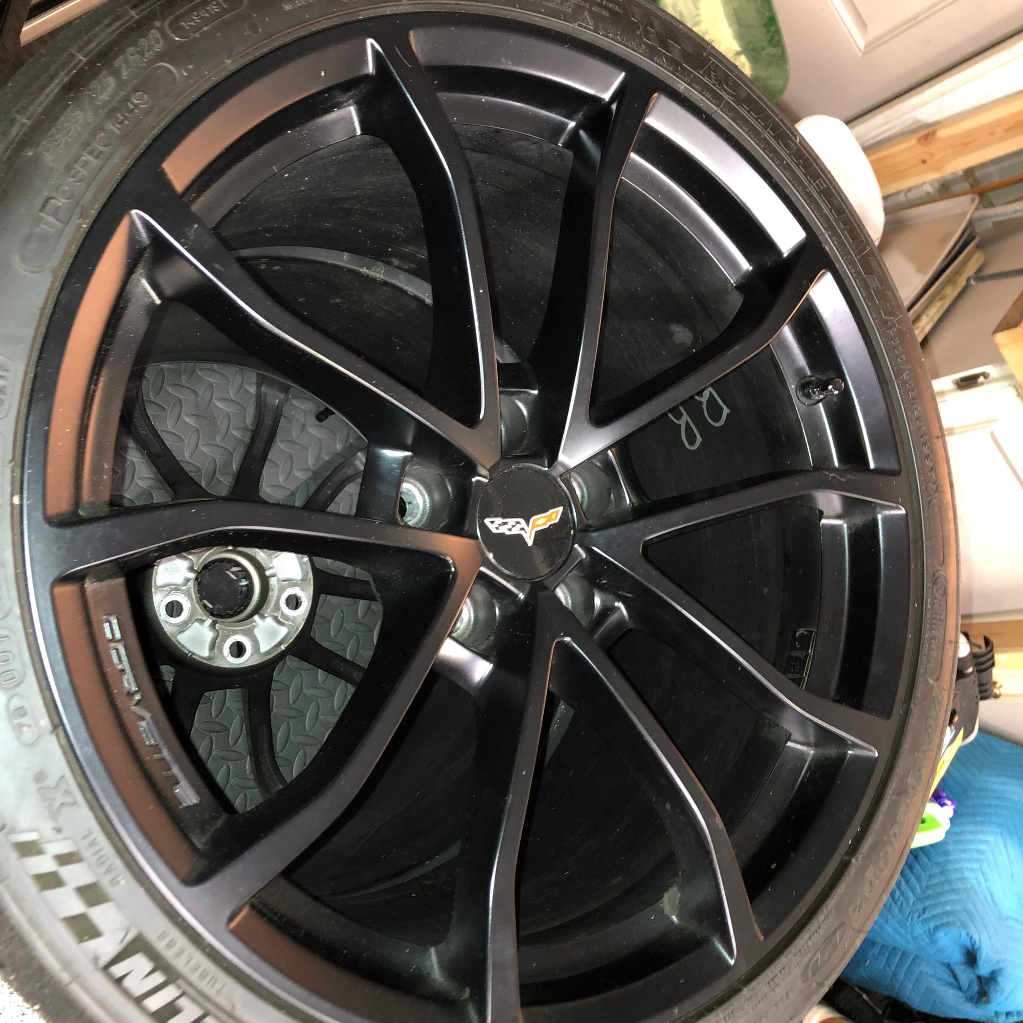 FS (For Sale) FS Black Cup Wheels w/Cup tires (used) - CorvetteForum ...