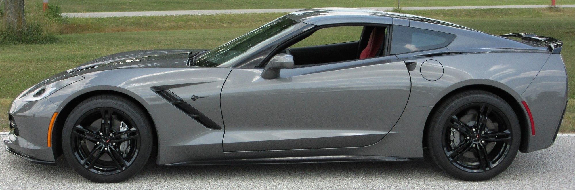 C7 Base StingRay Black High Wing Spoiler (pics) - CorvetteForum ...
