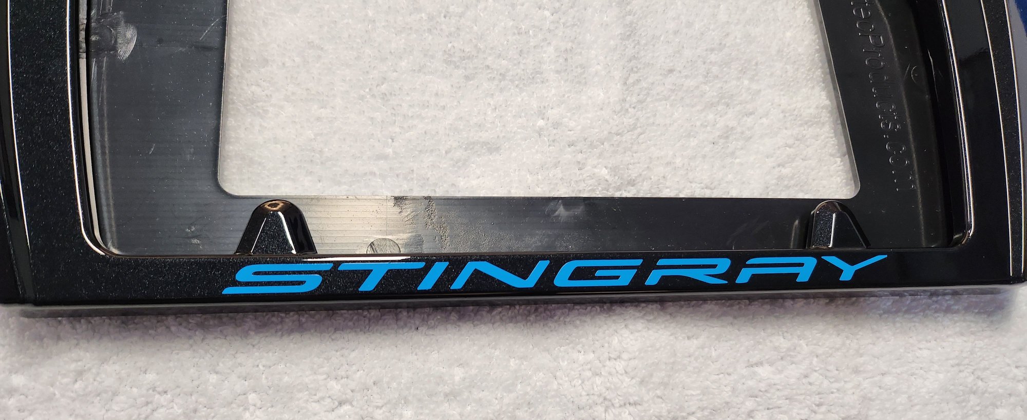 FS (For Sale) Altec Boomerang License Plate Frame - Carbon Flash w ...