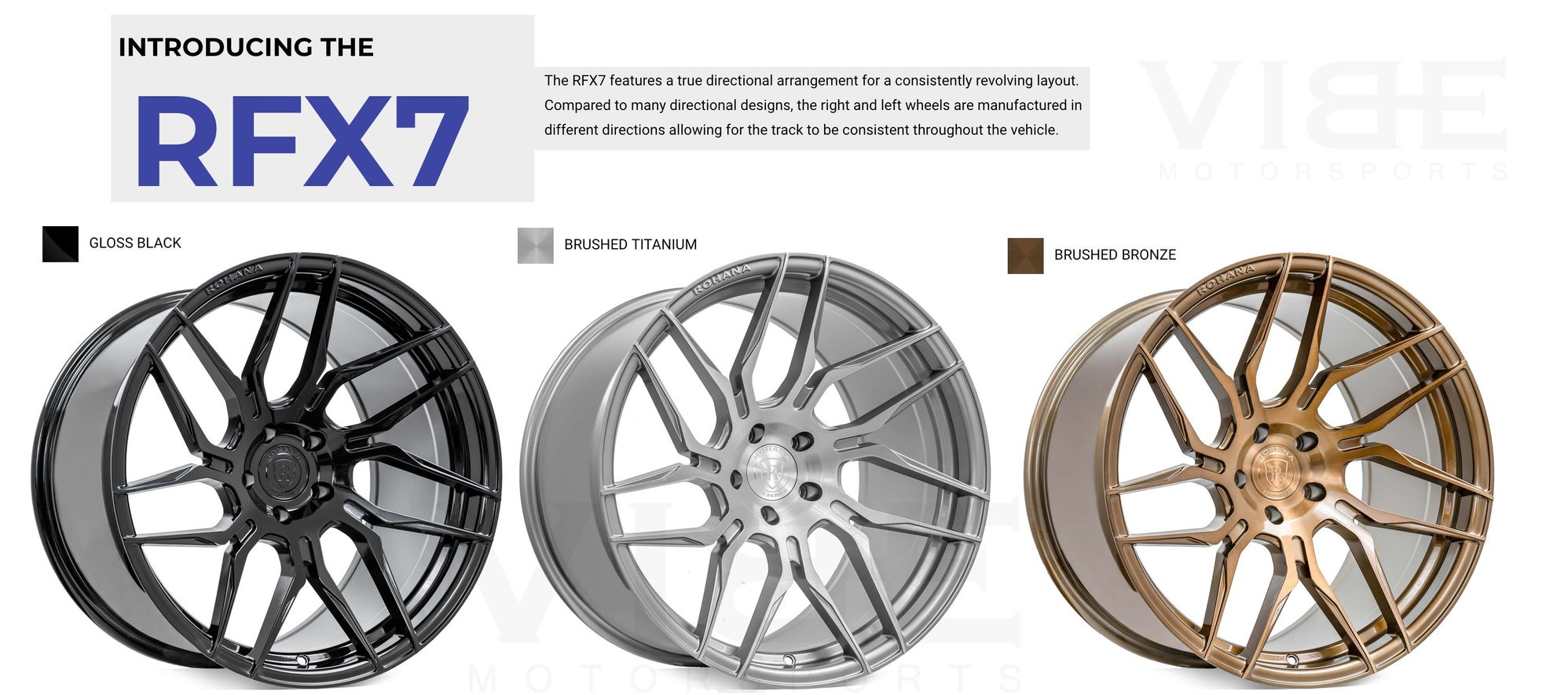 Official Rohana Wheels Corvette C8 Flow Forged RFX5 RFX7 RFX10 # ...