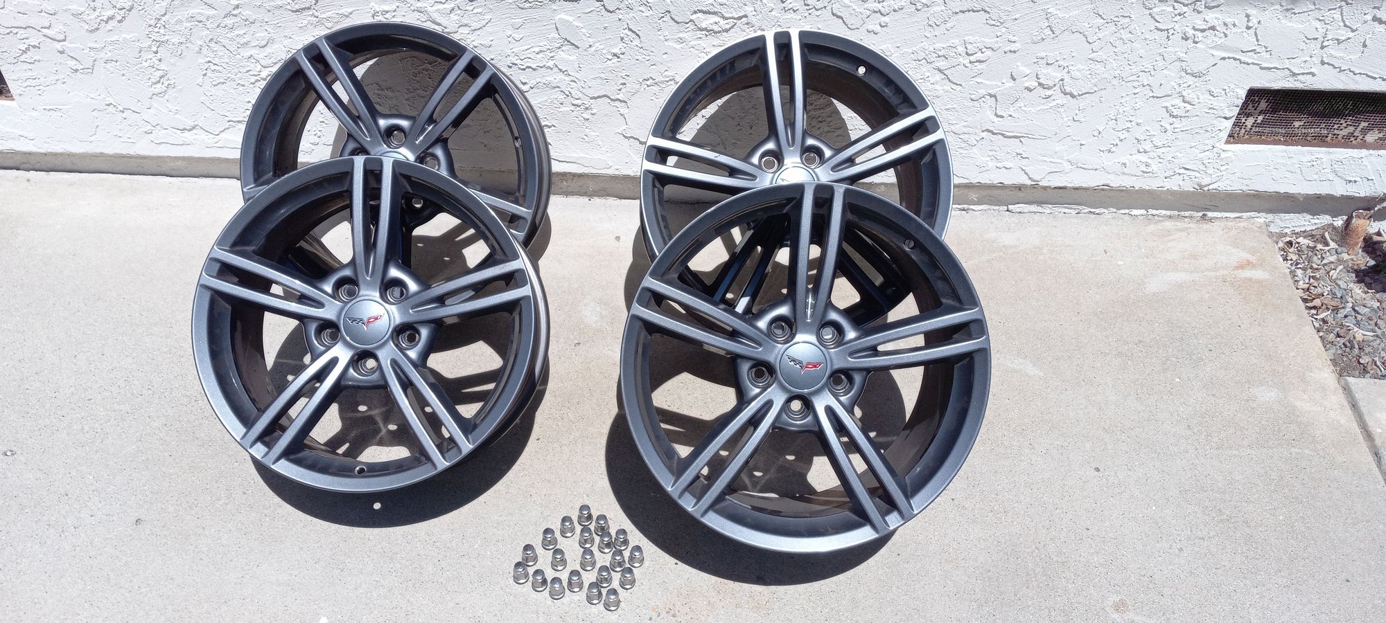 FS (For Sale) 2010 OE Gray Wheels - CorvetteForum - Chevrolet Corvette ...