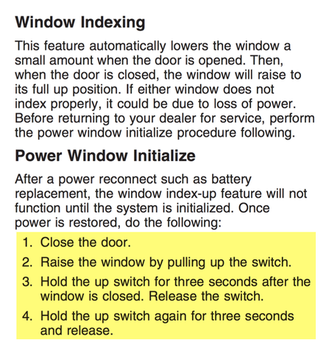 Windows not rolling up after closing doors - CorvetteForum - Chevrolet ...