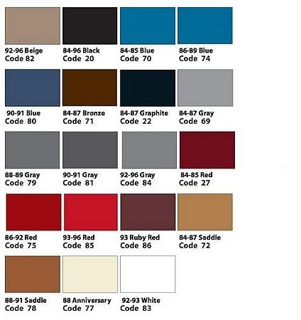 grey seat Color Difference 91 and 92 - CorvetteForum - Chevrolet ...