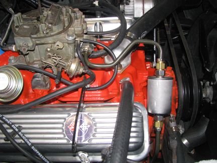 Fuel line install - pump to carb? - CorvetteForum - Chevrolet Corvette ...