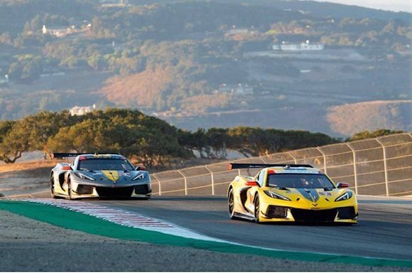 CORVETTE RACING at IMSA Weathertech Laguna Seca SUNDAY 9/12 ...