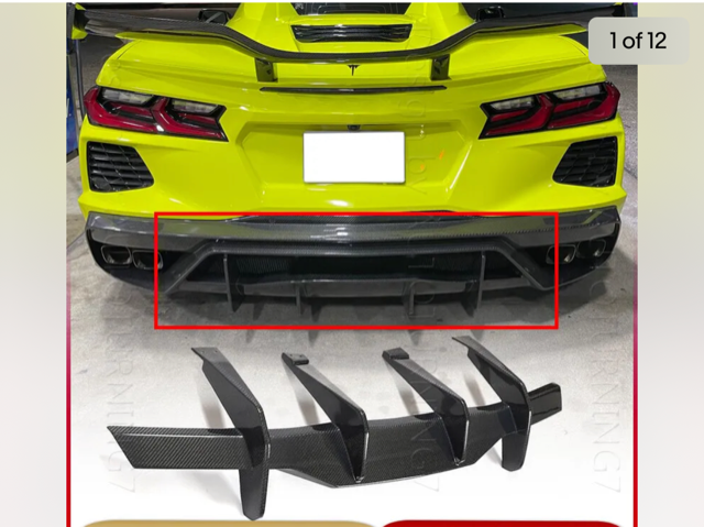 Rear diffuser - CorvetteForum - Chevrolet Corvette Forum Discussion