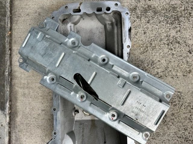 GM LS7 LS9 Z06 ZR1 Dry Sump Oil Pan with tray 12605528 - CorvetteForum ...