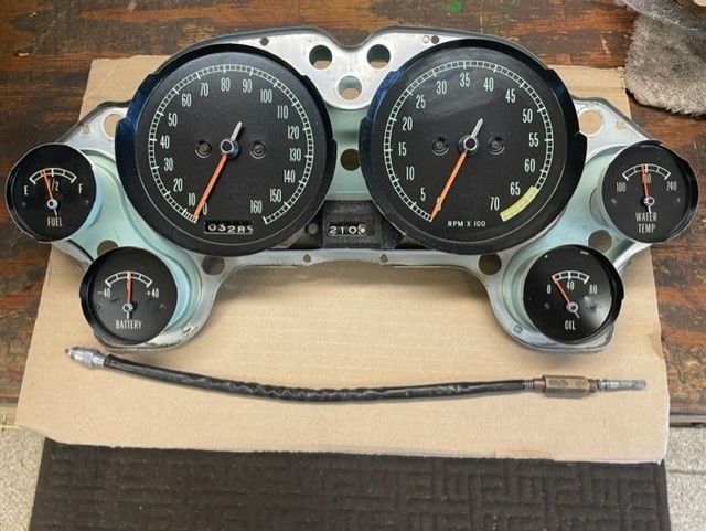 FS (For Sale) C2 High HP Instrument Cluster - CorvetteForum - Chevrolet ...