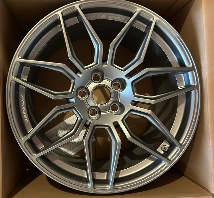 NEW set of Z06 SOE wheels 20F & 21R - CorvetteForum - Chevrolet ...