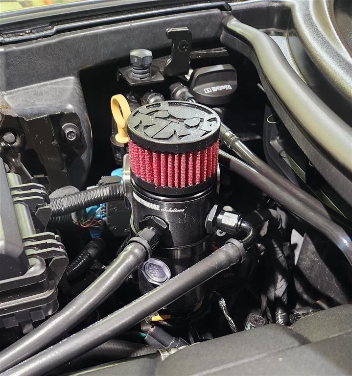 Boosted GS - Mighy Mouse Catch can installed - CorvetteForum ...