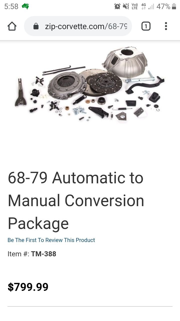 Auto to 4-speed conversion? - CorvetteForum - Chevrolet Corvette Forum ...