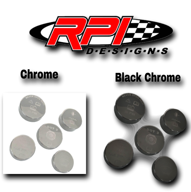 RPI Designs C6 Corvette Painted Billet Aluminum Engine Caps ...