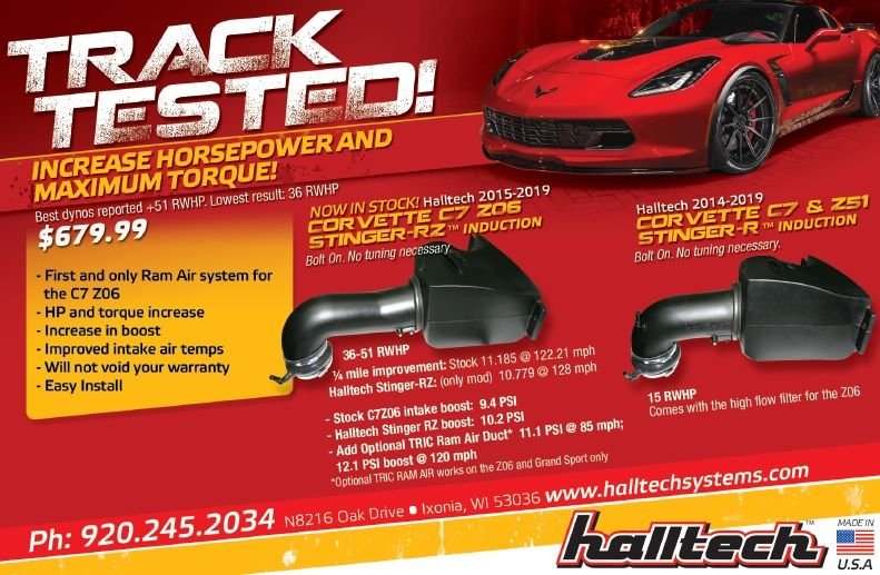 Halltech c7 stinger-raz, rz, and r promo - CorvetteForum - Chevrolet ...