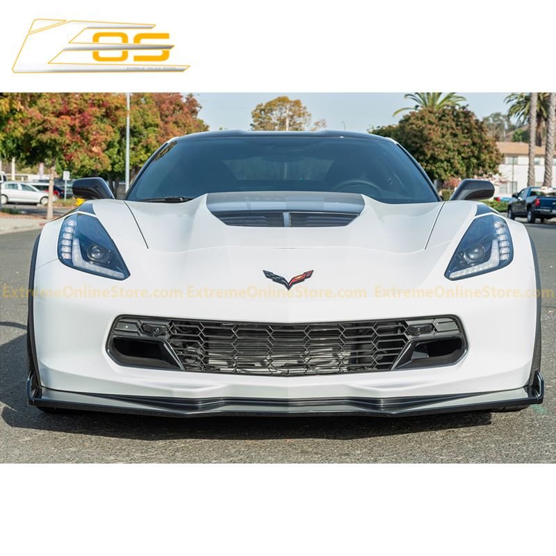 NEW IN | Corvette C7 Stage 2.5 Extended Front Splitter Lip | ZR1 ...