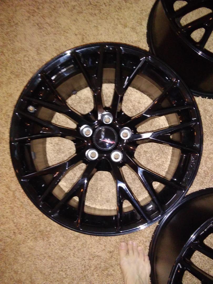 FS (For Sale) Z06 c7 black high gloss rims - CorvetteForum - Chevrolet ...