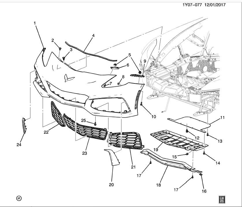Urgent help needed sourcing this part for front bumper? - CorvetteForum ...