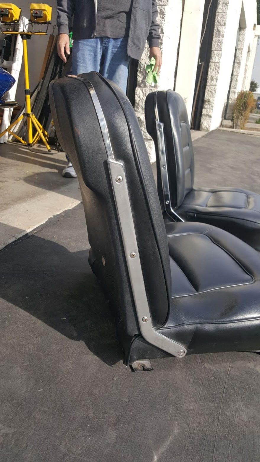 FS (For Sale) 2 Black Bucket Seats for 1965 Corvette - CorvetteForum ...
