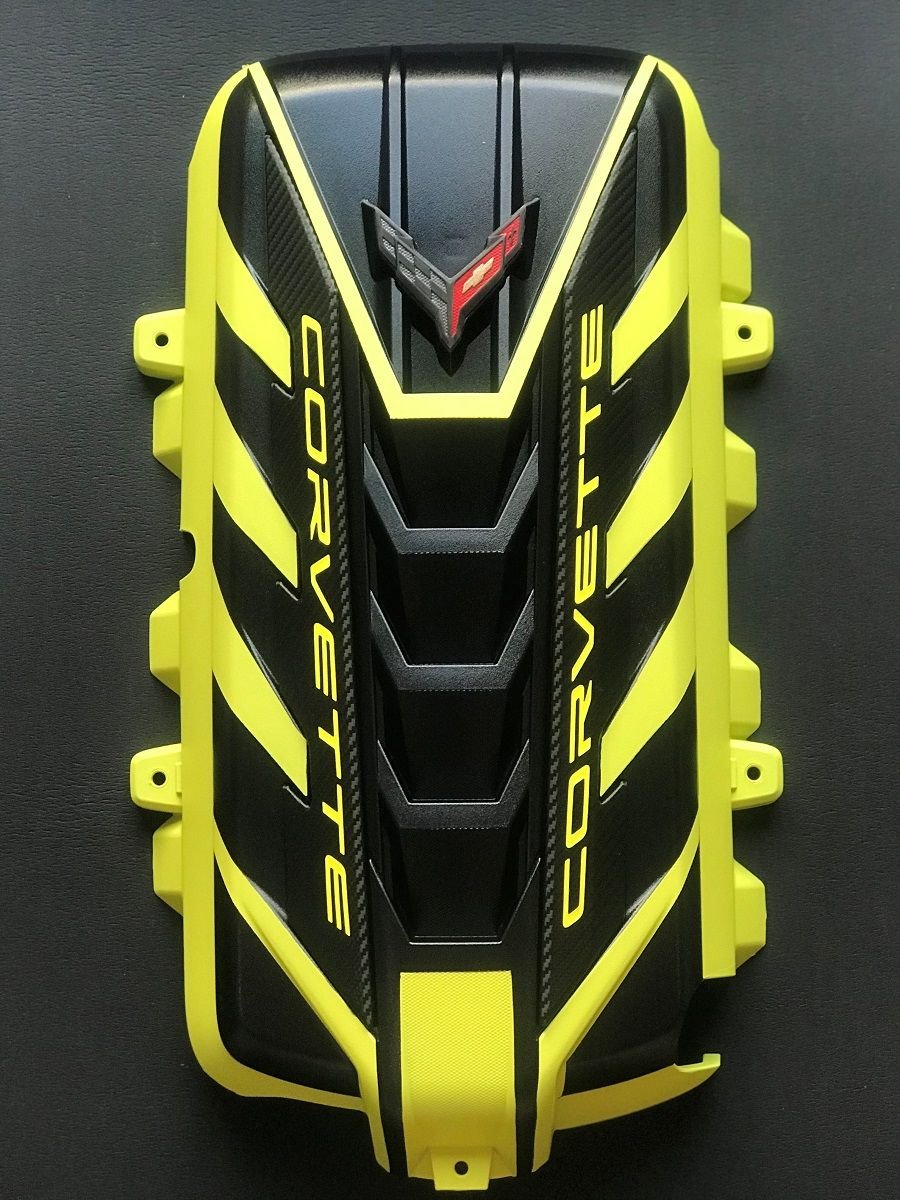 New Accelerate Yellow Engine Cover Design! - CorvetteForum - Chevrolet ...