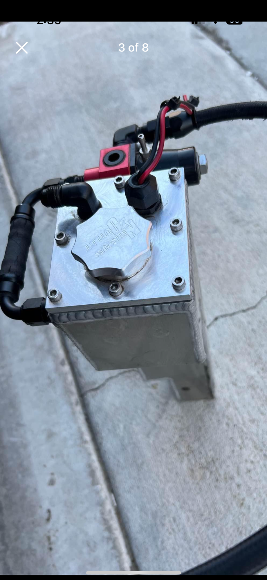 FS (For Sale) C6 corvette nitrous outlet auxiliary fuel cell ...