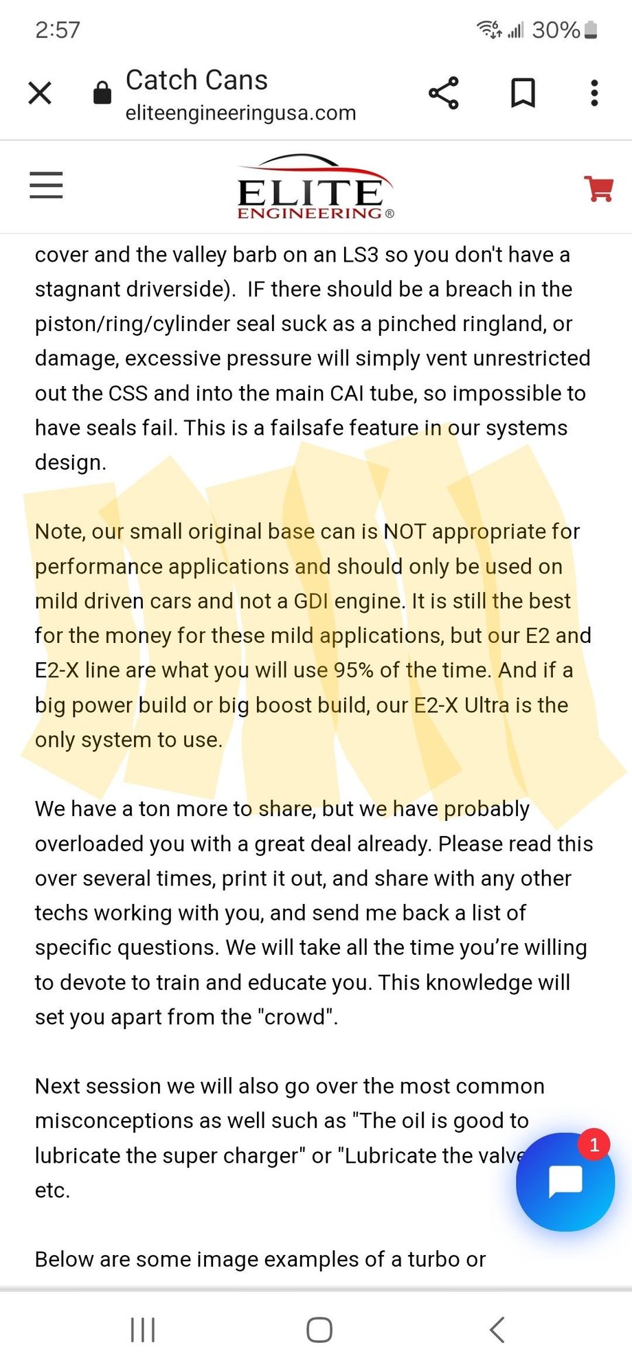 Elite Engineering Standard or E2 Catch Can questions. - CorvetteForum ...