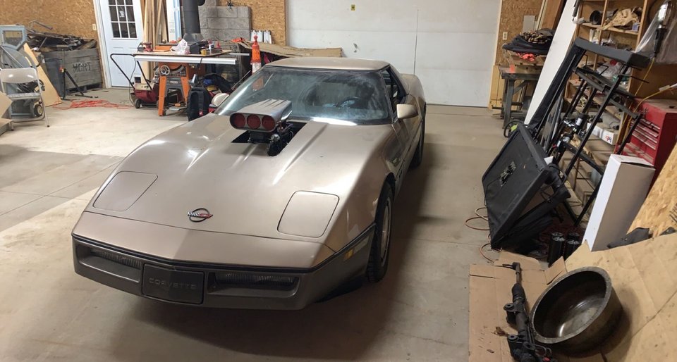 1984 C4 Crossfire Injection to Carbureted intake Project ...