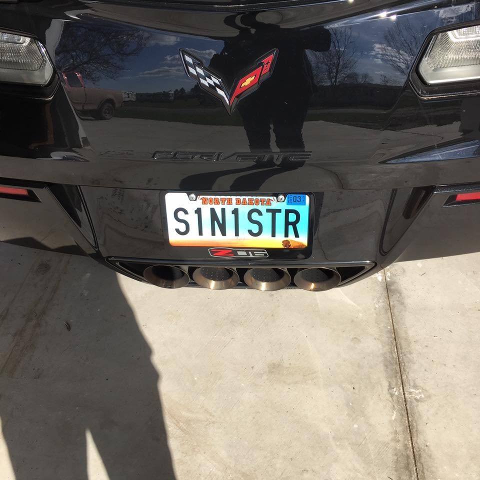 Personalized Plates - What have you got? - Page 20 - CorvetteForum ...