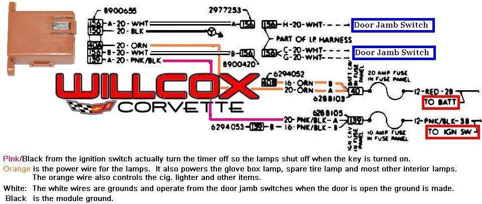 78 Corvette fuse/Door Jamb switch issue - CorvetteForum - Chevrolet ...