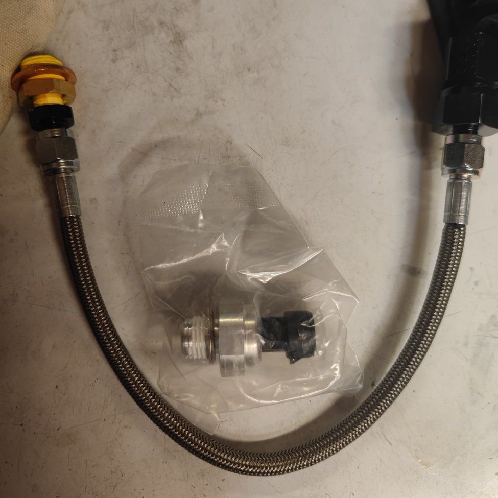 Bought and put together oil pressure sensor relocation kit, now have ...