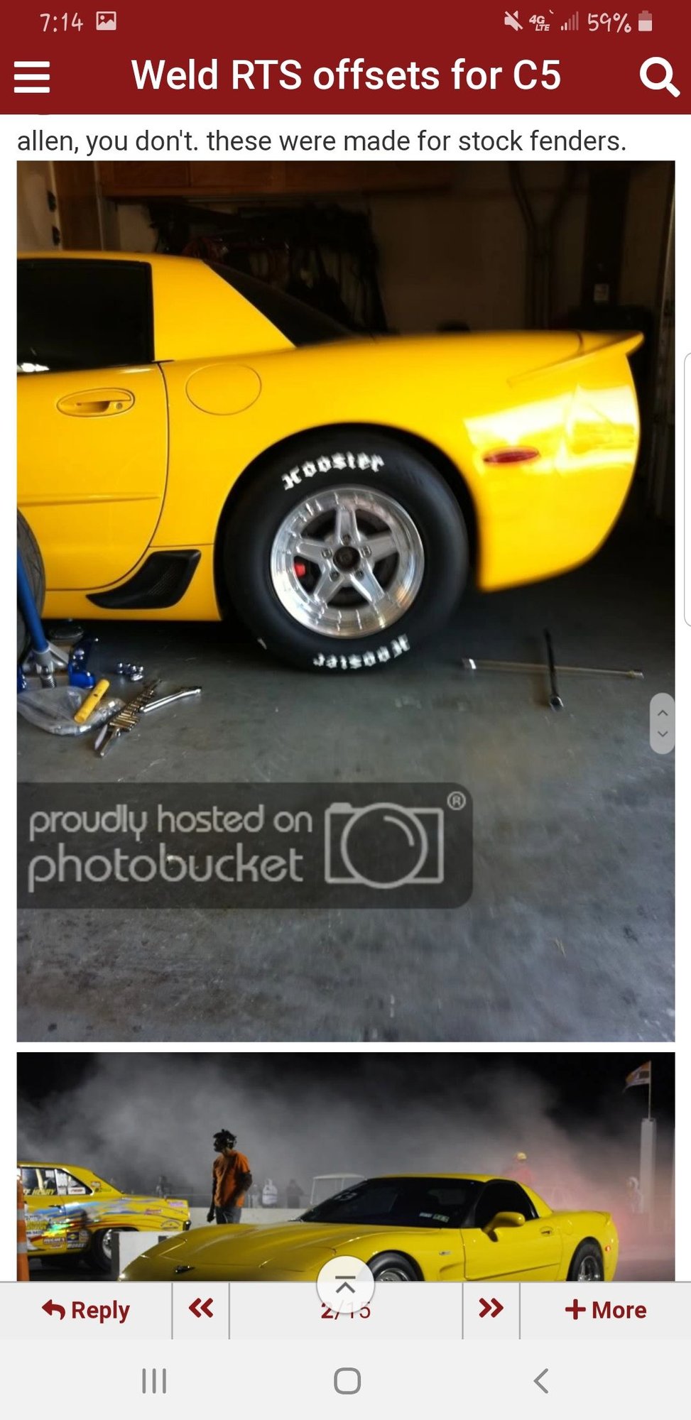 Help!! Trying to fit Bogart 16x10 RR10's on the rear of my C5 and I'm ...