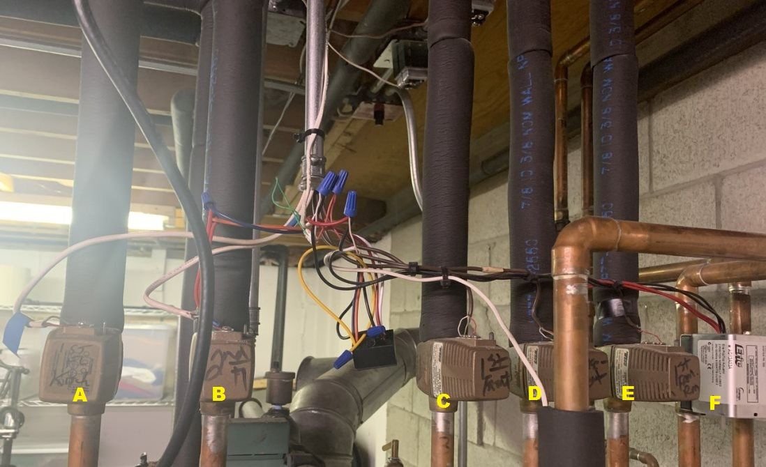 Nest power adapter Install to a multi zone system - DoItYourself.com ...