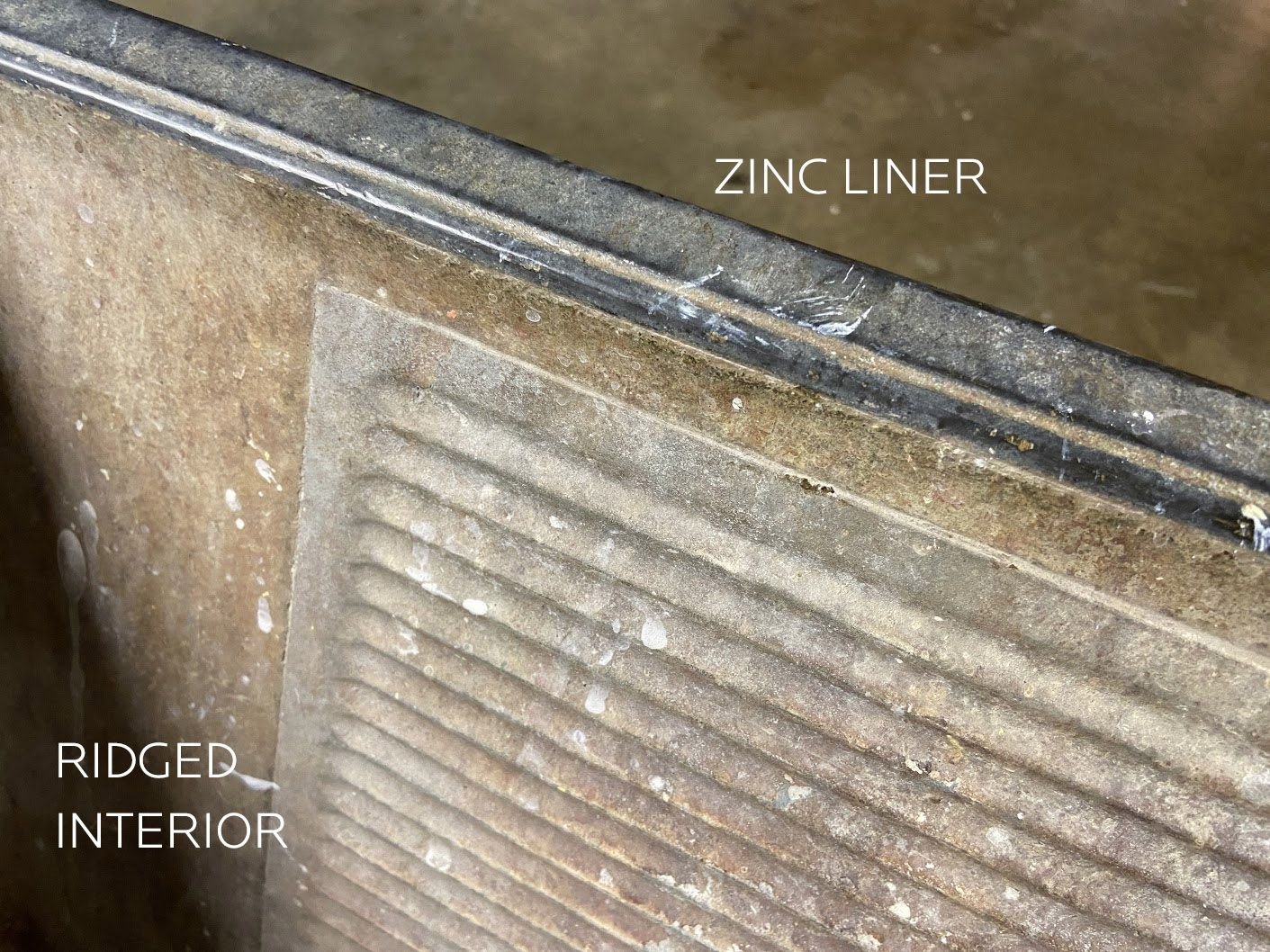 What paint to use for utility sink with zinc liner? - DoItYourself.com ...