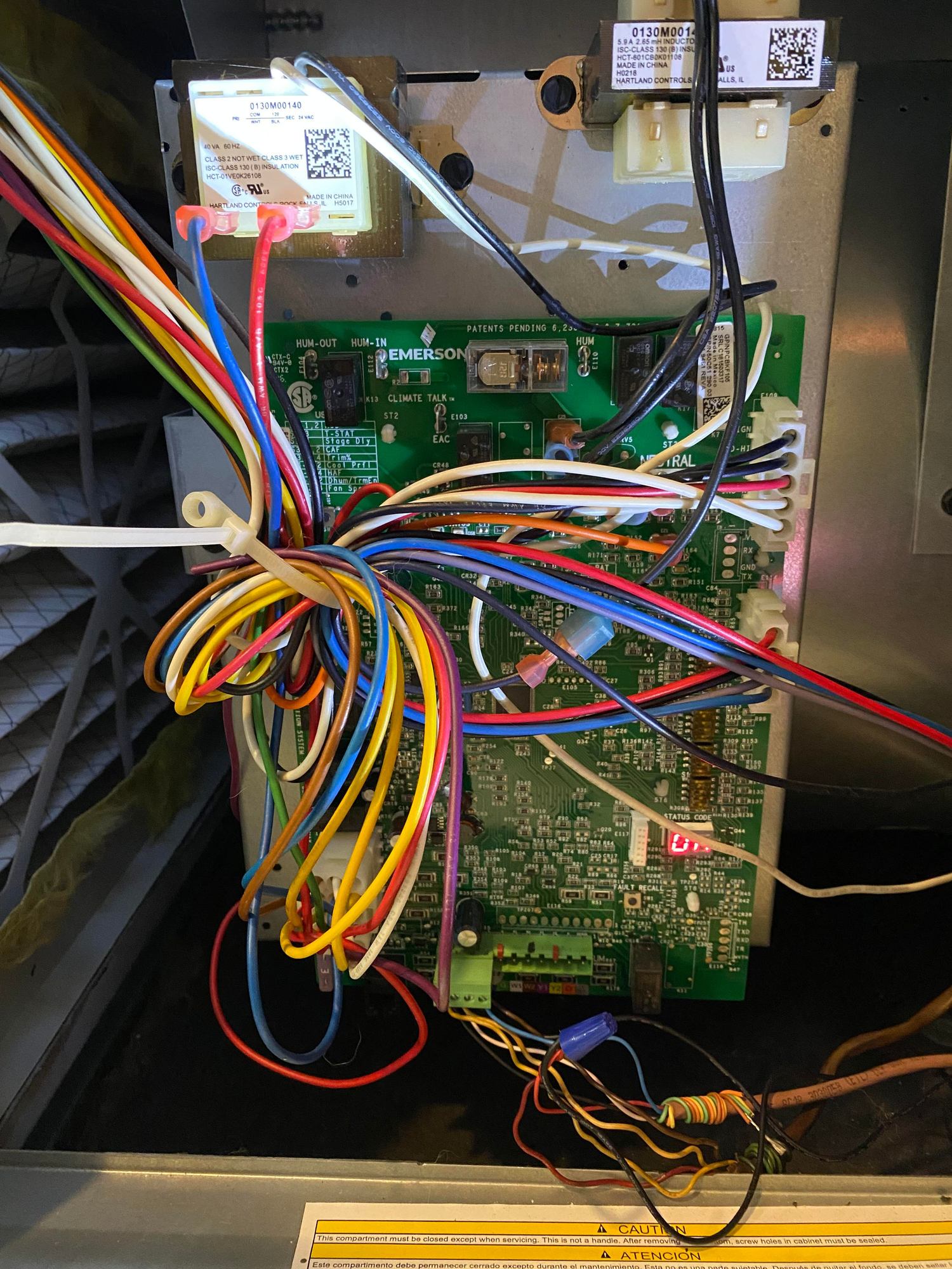 Aprilaire 600A humidifier wiring help, please - DoItYourself.com ...