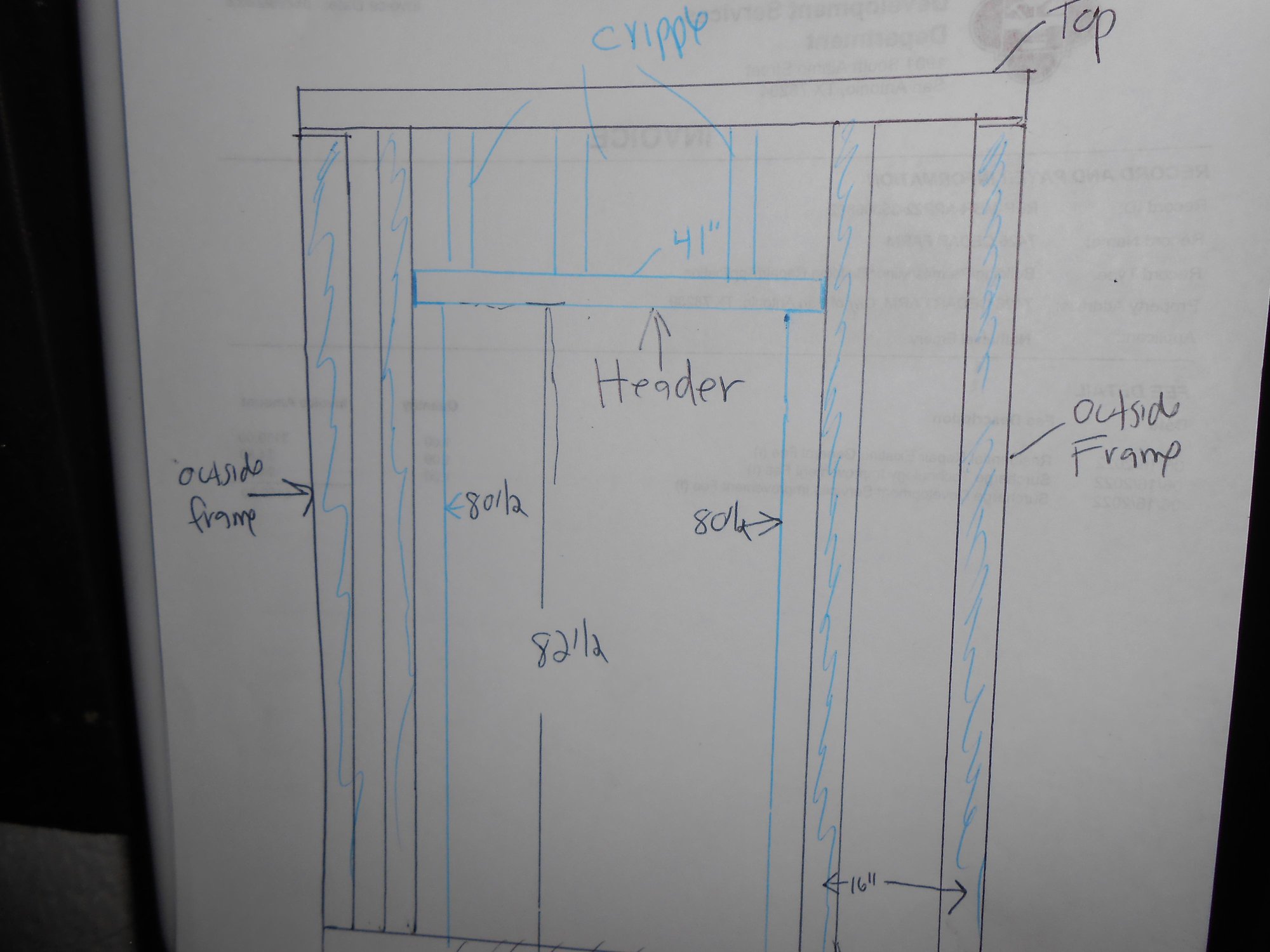 Door rough-in - DoItYourself.com Community Forums