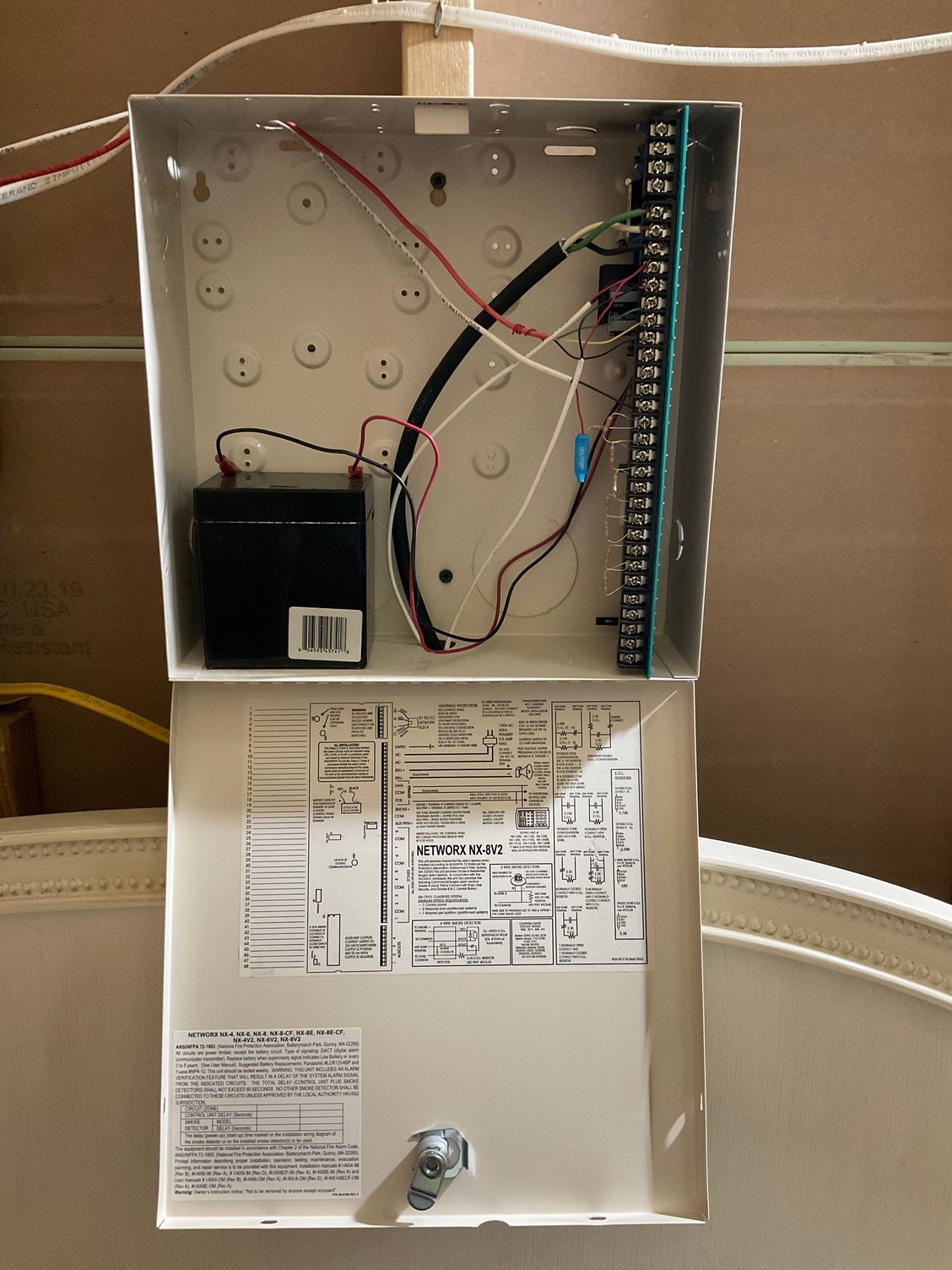 NX-148E Relearning Wireless Sensor - DoItYourself.com Community Forums