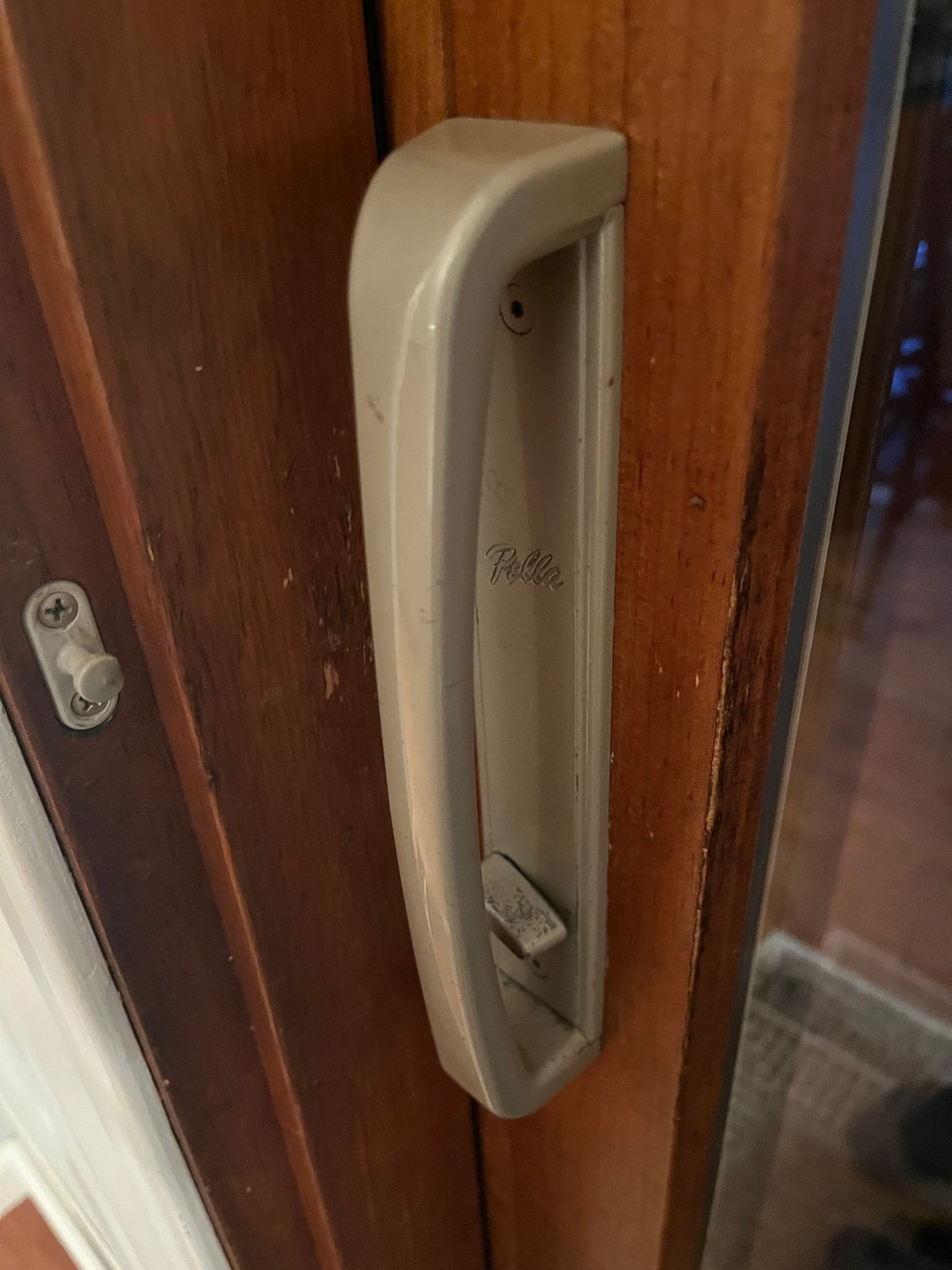 Pella sliding door floppy lock handle - DoItYourself.com Community Forums