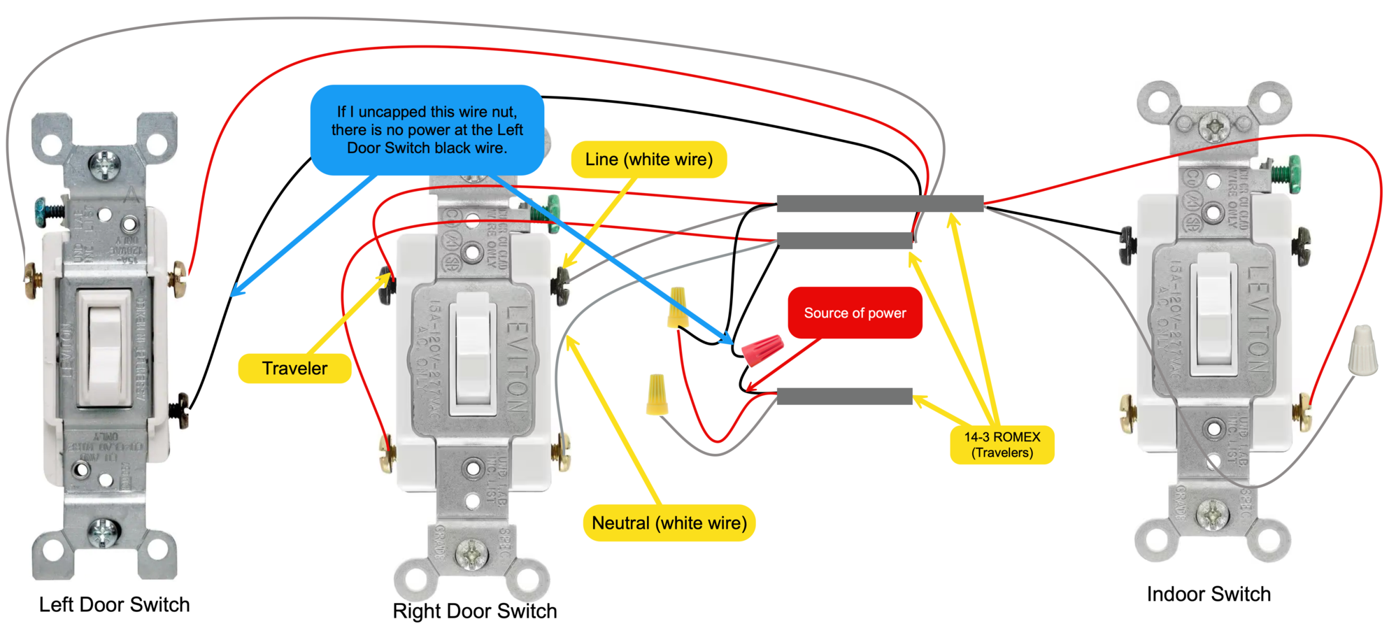 Is it possible to install 3-way smart switch on a 4-way switch? - DoItYourself.com Community Forums