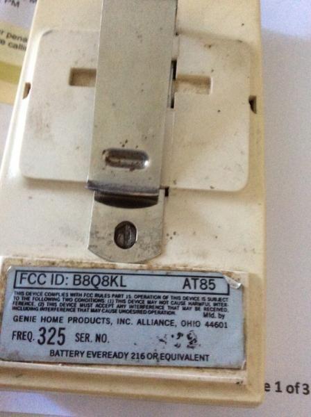 Genie Model 82 Screw Drve is going crazy/ Opening or closing by itself ...